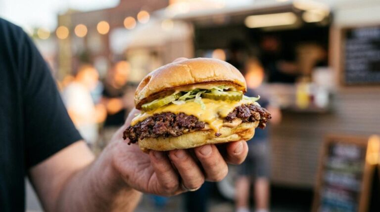 Foodtruck Gentofte – burger catering til reception, havefest og firma